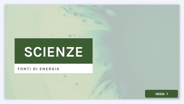 PRESENTAZIONE DI SCIENZE | Genially