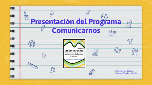 PRESENTACIÓN PROGRAMA COMUNICARNOS | Genially