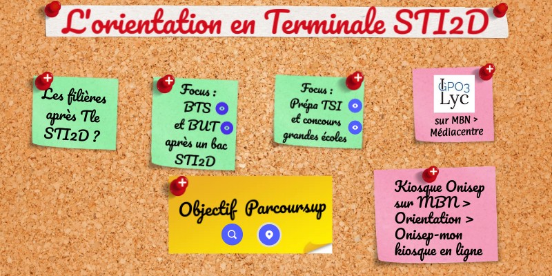 Orientation Terminale STI2D | Genially