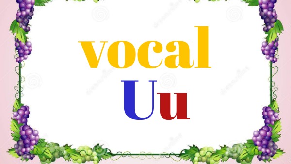 CONOCIENDO LA VOCAL Uu | Genially