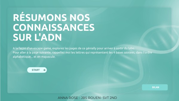 2nd ADN - Anna ROSE - JBS ROUEN | Genially