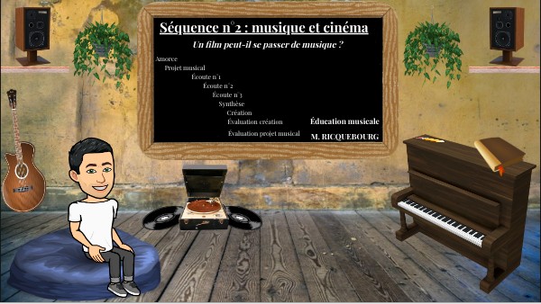 Séquence 2, 3ème, musique et cinéma | Genially