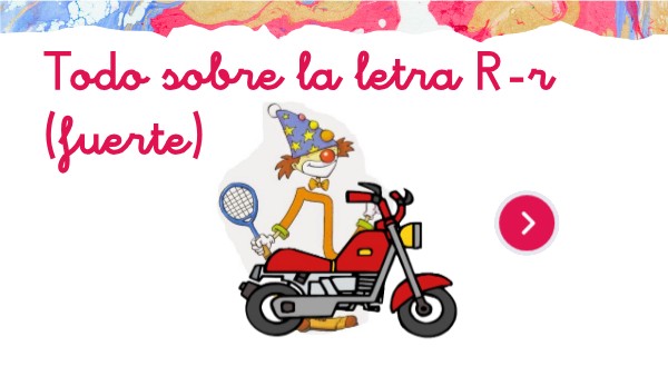 LETRA R FUERTE