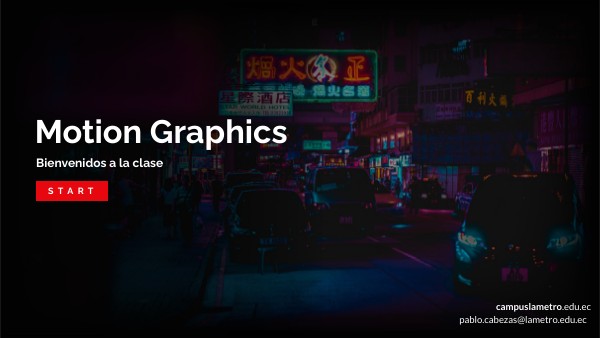 Motion Graphics 5to | Genially