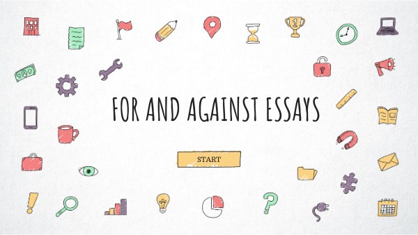 FOR AND AGAINST ESSAYS 1 BACH | Genially