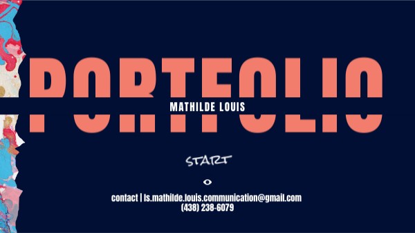 Portfolio Mathilde Louis | Genially
