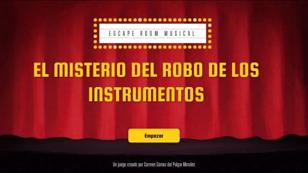 EL MISTERIO DEL ROBO DE LOS INSTRUMENTOS | Genially