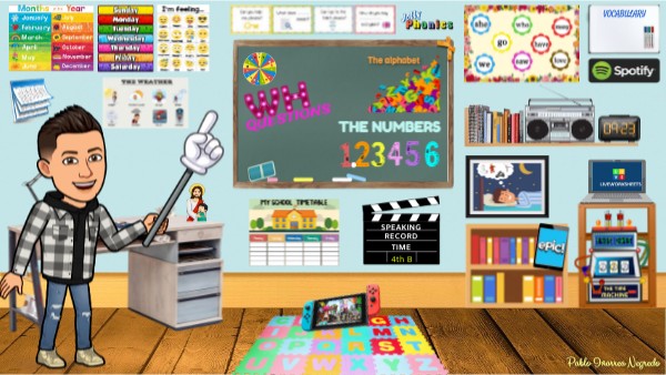 4th GRADE (2nd and 3rd term) - VIRTUAL CLASSROOM - PABLO | Genially