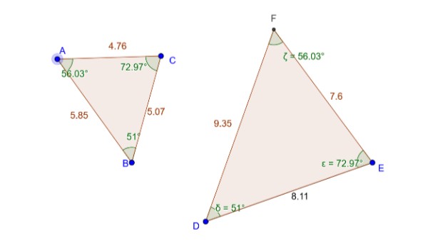 G3 Les triangles semblables | Genially