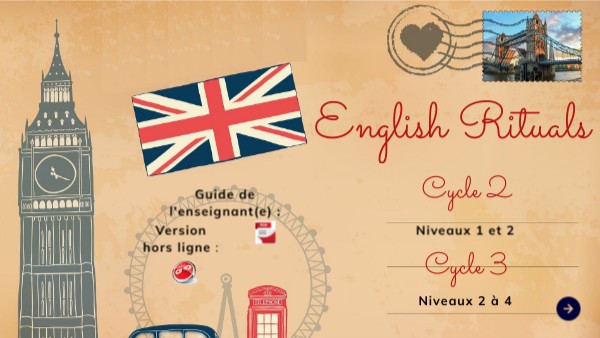 English Rituals Cycles 2 et 3 | Genially