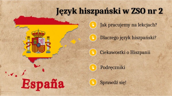 HISZPAŃSKI | Genially