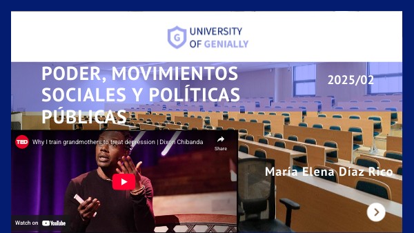 Programa analítico Poder y movimientos sociales | Genially