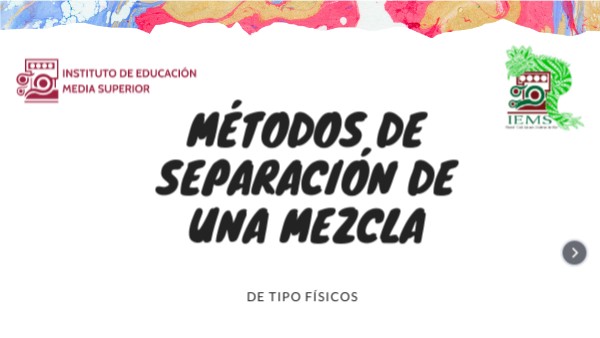 Métodos de Separación IEMS | Genially