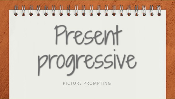 Present progressive