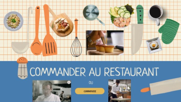 Commander au restaurant