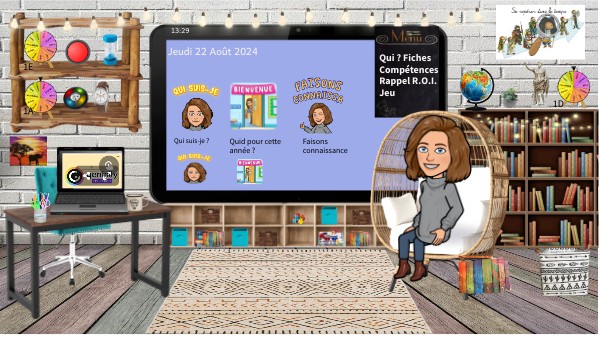 Classes virtuelles éveil | Genially