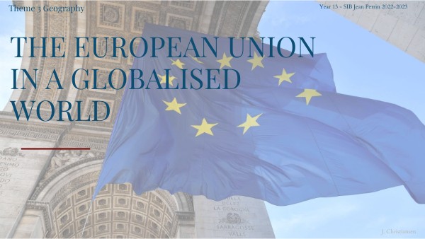 The EU in the globalised world