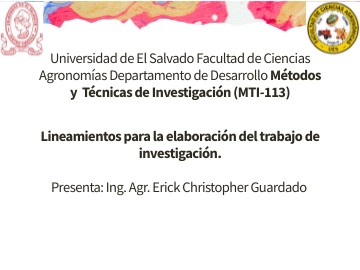 CLASE 3. LINEAMIENTOS DE TRABAJO Y NORMAS DE ESTILO | Genially