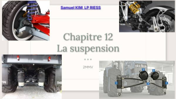 2MMV- Chap 12 - La suspension