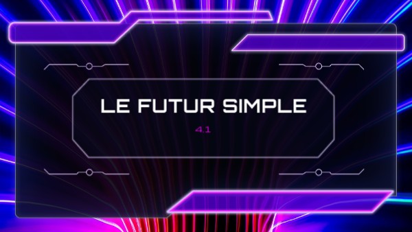 A2 - 4.1 Futur simple | Genially