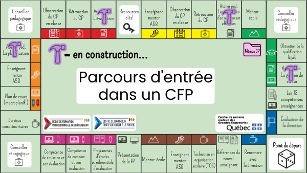 CSSDGS-Parcours d'insertion professionnelle-FP | Genially