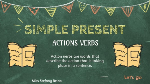 Actions verbs | Genially