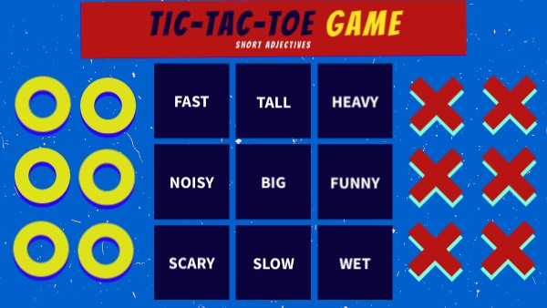 TIC-TAC-TOE COMPARATIVES/SUPERLATIVES | Genially