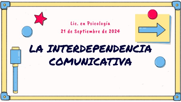 Interdependencia comunicativa | Genially