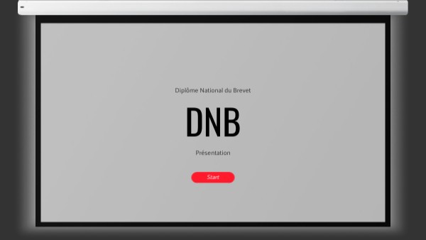 présentation épreuves DNB | Genially