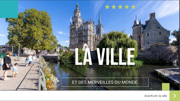 oral ecrit ville/monuments | Genially