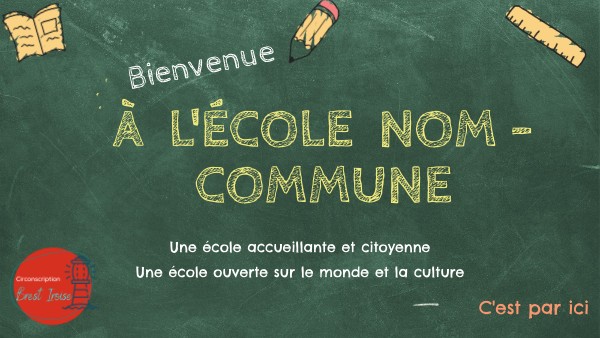 Mon école 1 | Genially