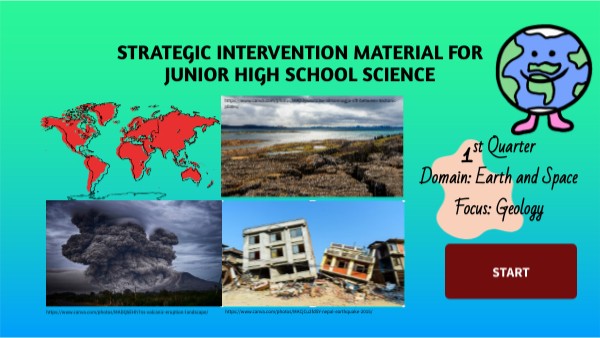 GAME BASED STRATEGIC INTERVENTION MATERIAL | Genially