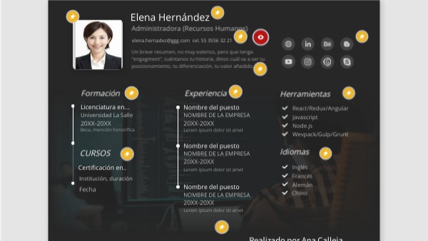 Cómo redactar un CV | Genially