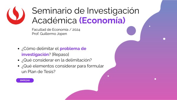 EN42 Session 3 | Genially