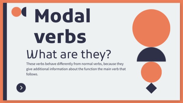 Modal verbs exercise | Genially