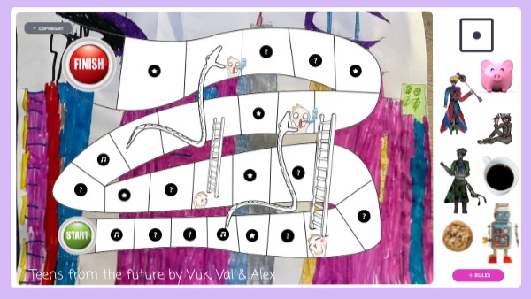 Teen superhero board game | Genially