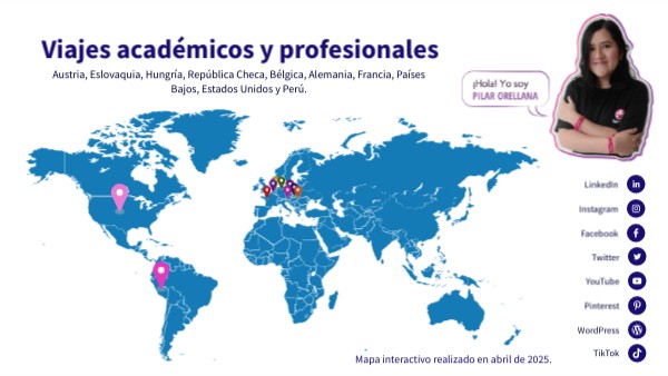 Ejemplo de mapas interactivos en Genially | Genially