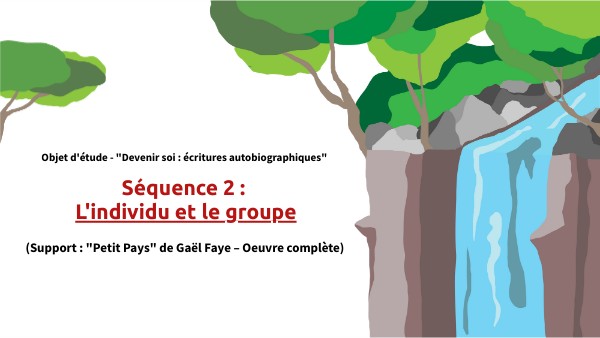 Séquence Petit Pays | Genially