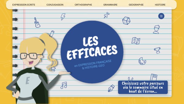 0265-LES EFFICACES [AAP AXE 2] | Genially