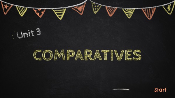 UNIT 3 COMPARATIVES | Genially