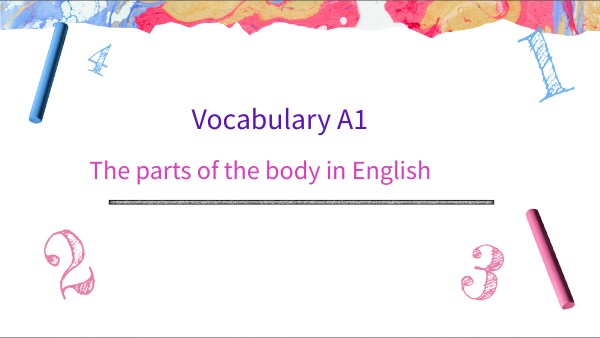 Vocabulary A1 | Genially
