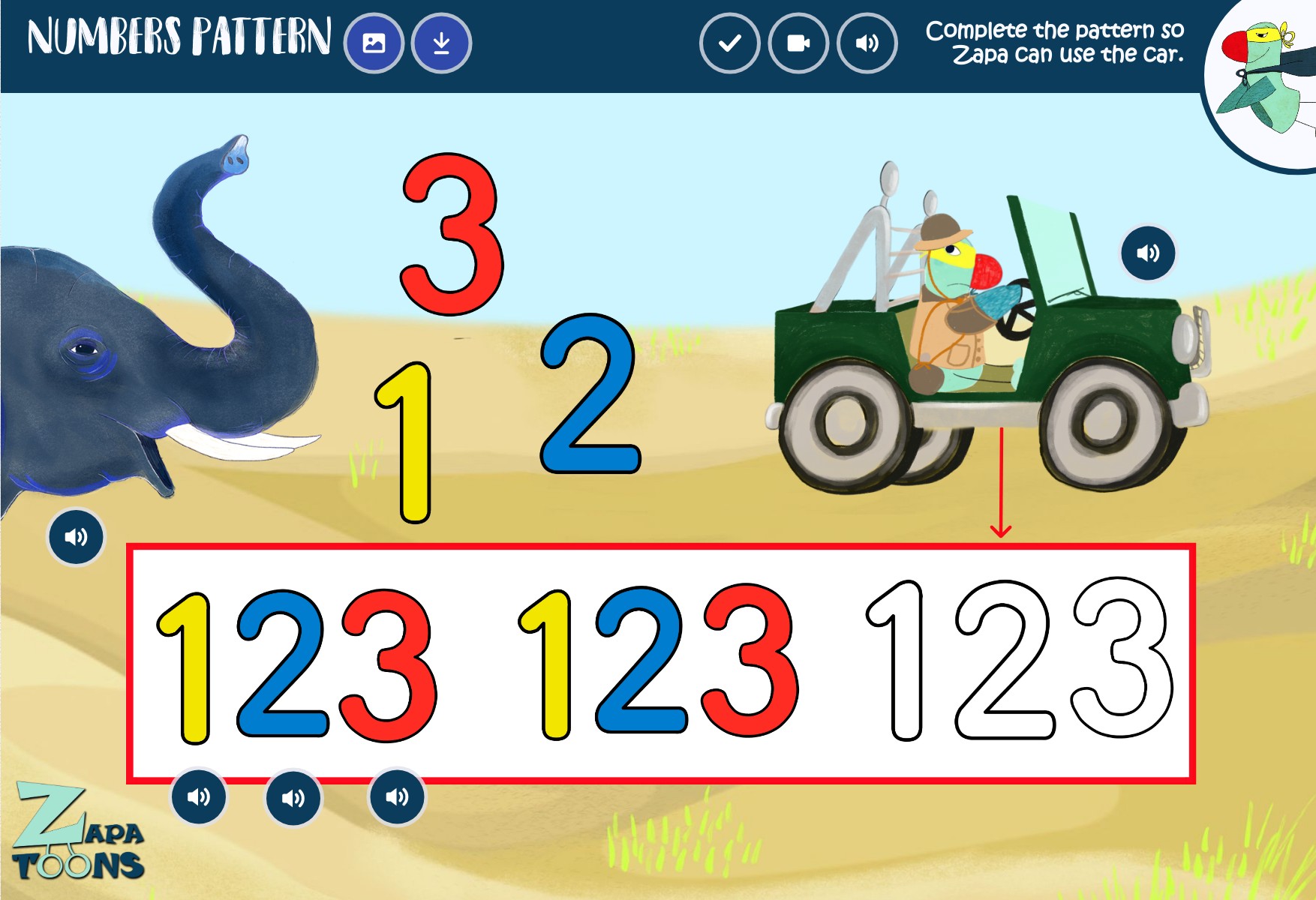 Numbers Pattern | Genially