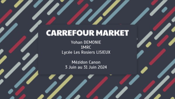 Présentation Carrefour 2024 | Genially