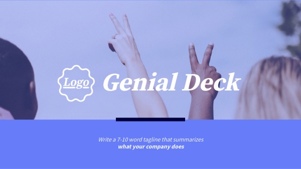 BUSINESS PITCH DECK | Genially