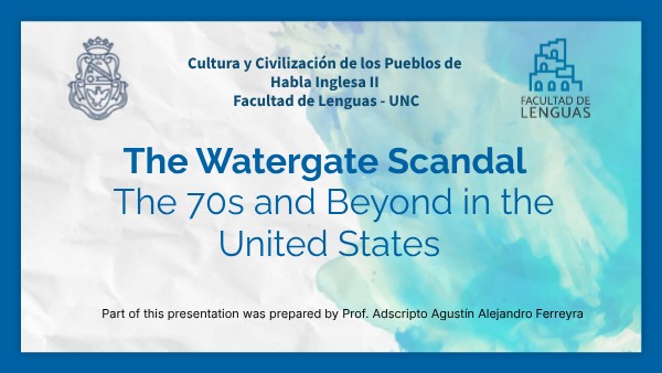 2023/4/5 - The Watergate Scandal | Genially