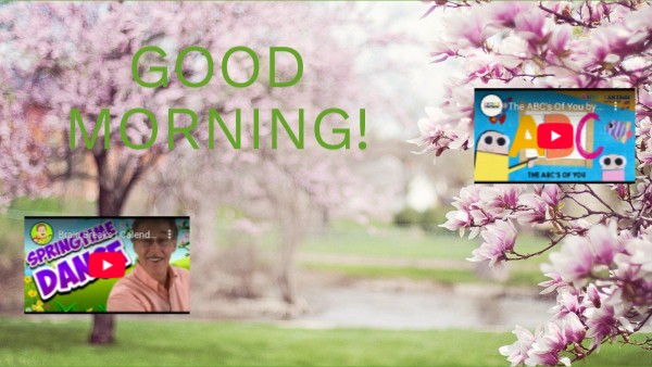 Genially Spring- I. ENGLISH DAILY ROUTINES | Genially