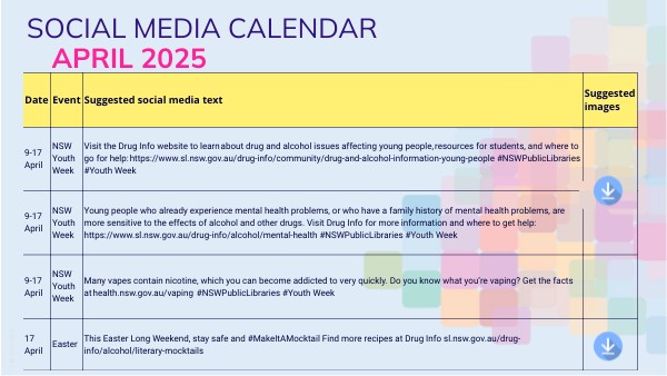 Social Media Calendar | Genially