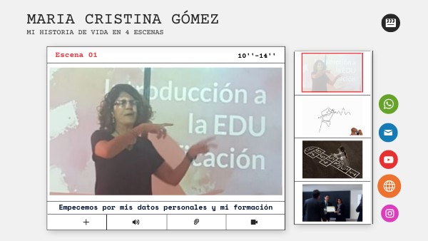 CV MARIA CRISTINA GOMEZ | Genially