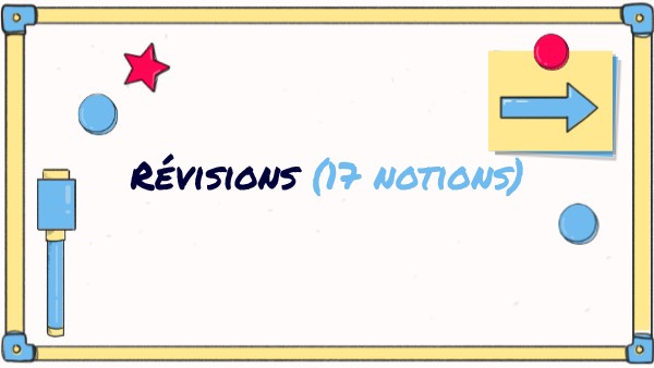 Révision des 17 notions | Genially