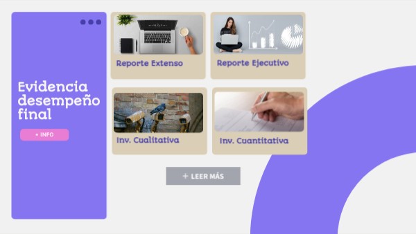 Evidencia desempeño final
